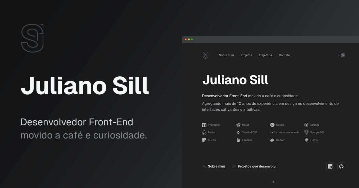 Juliano Sill | Desenvolvedor Front-End